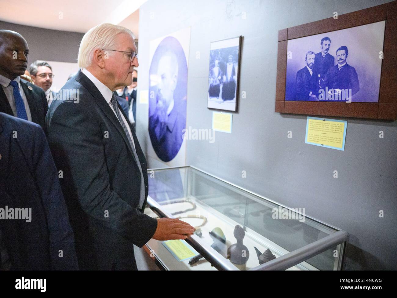 Songea, Tanzania. 01st Nov, 2023. German President Frank-Walter ...