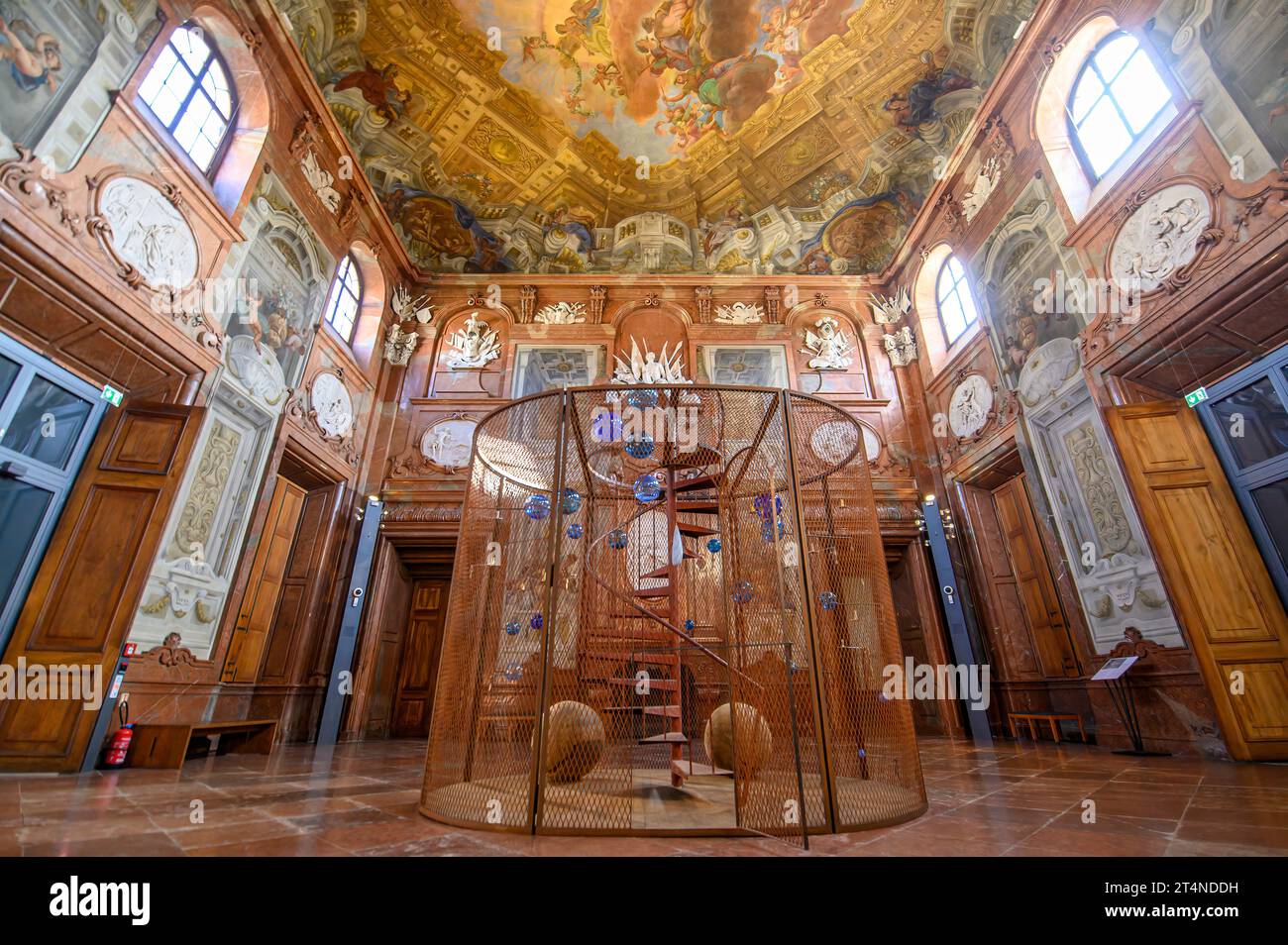 Belvedere palace marble room hi-res stock photography and images - Alamy