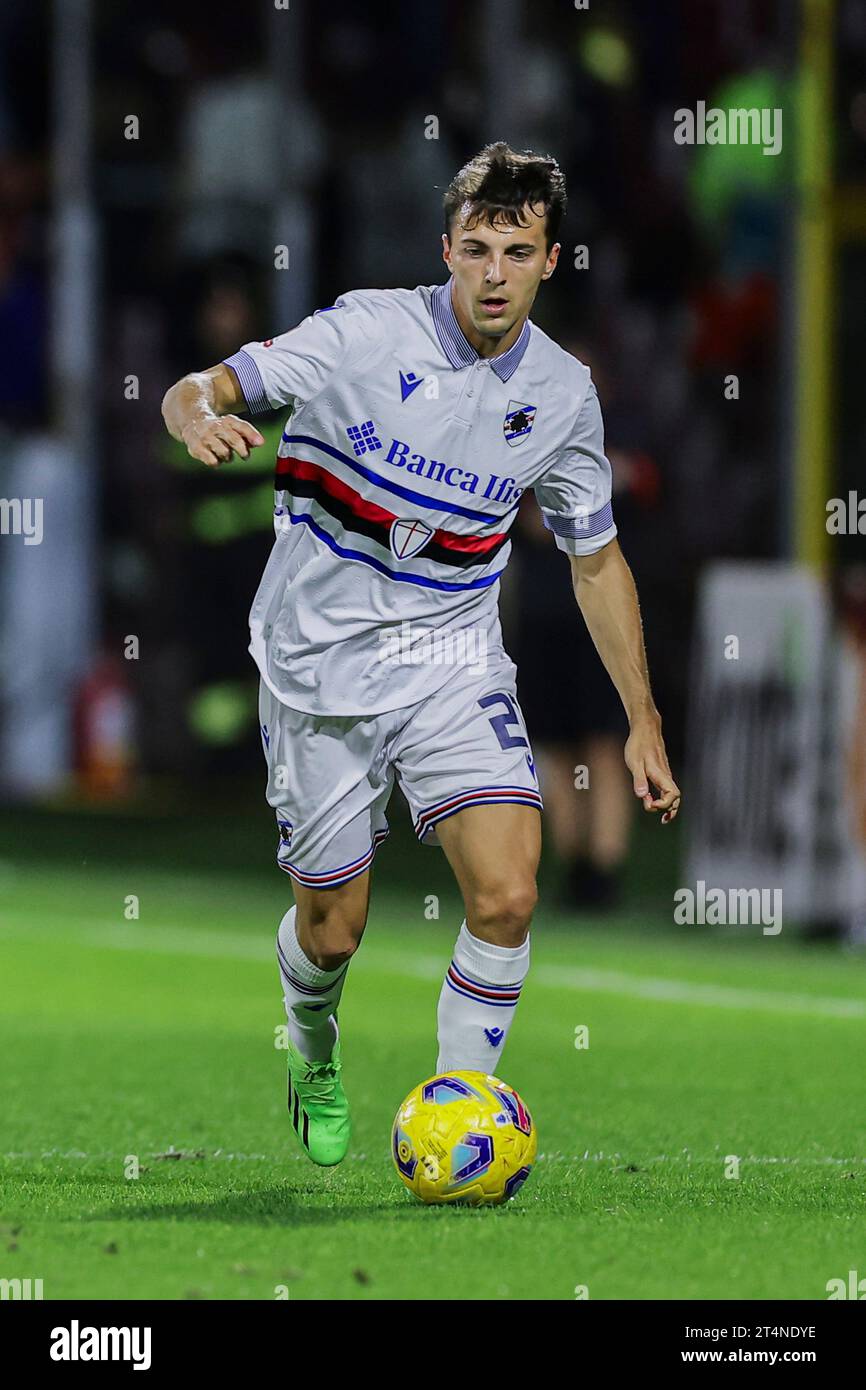 during the italy cup football match between Unione Sportiva Salernitana ...