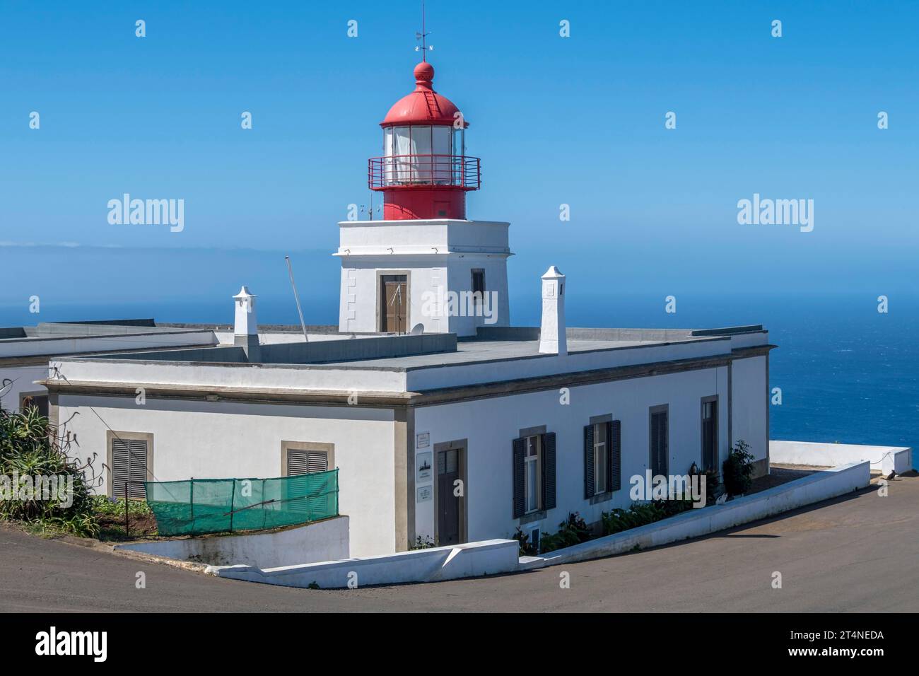 Ponta do Pargo lighthouse, westernmost point of Madeira, Portugal Stock ...