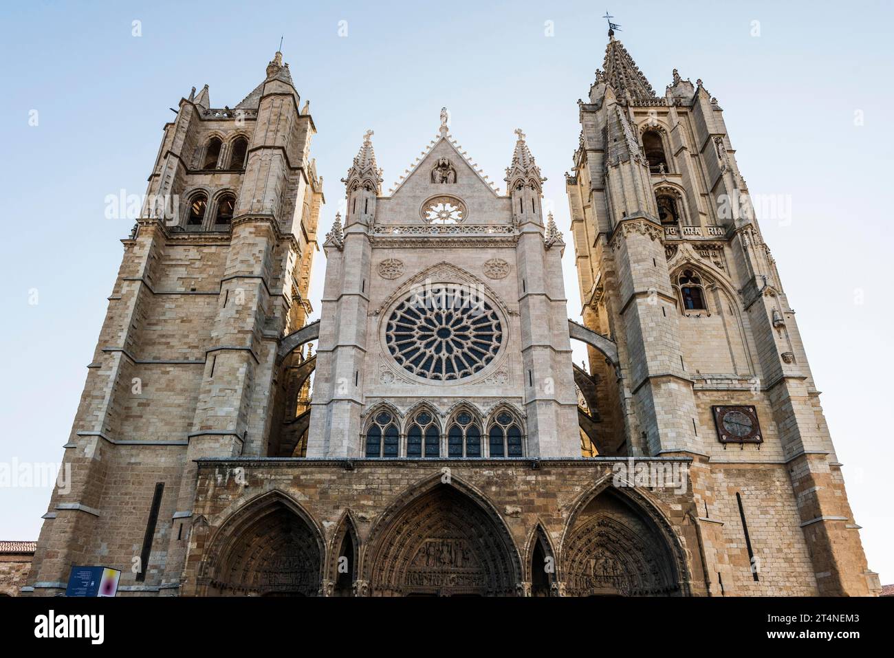 Gothic Cathedral, Leon, Camino de Santiago, Castilla y Leon, Northern ...