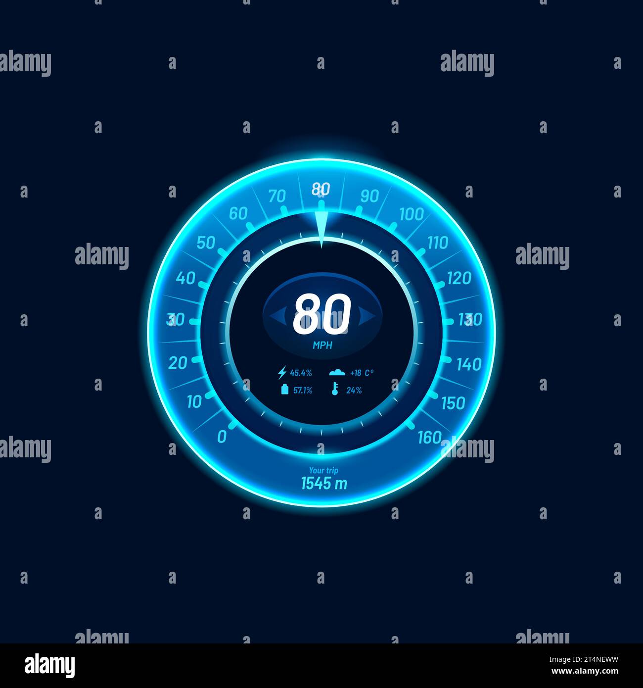 Speed Meter Icon