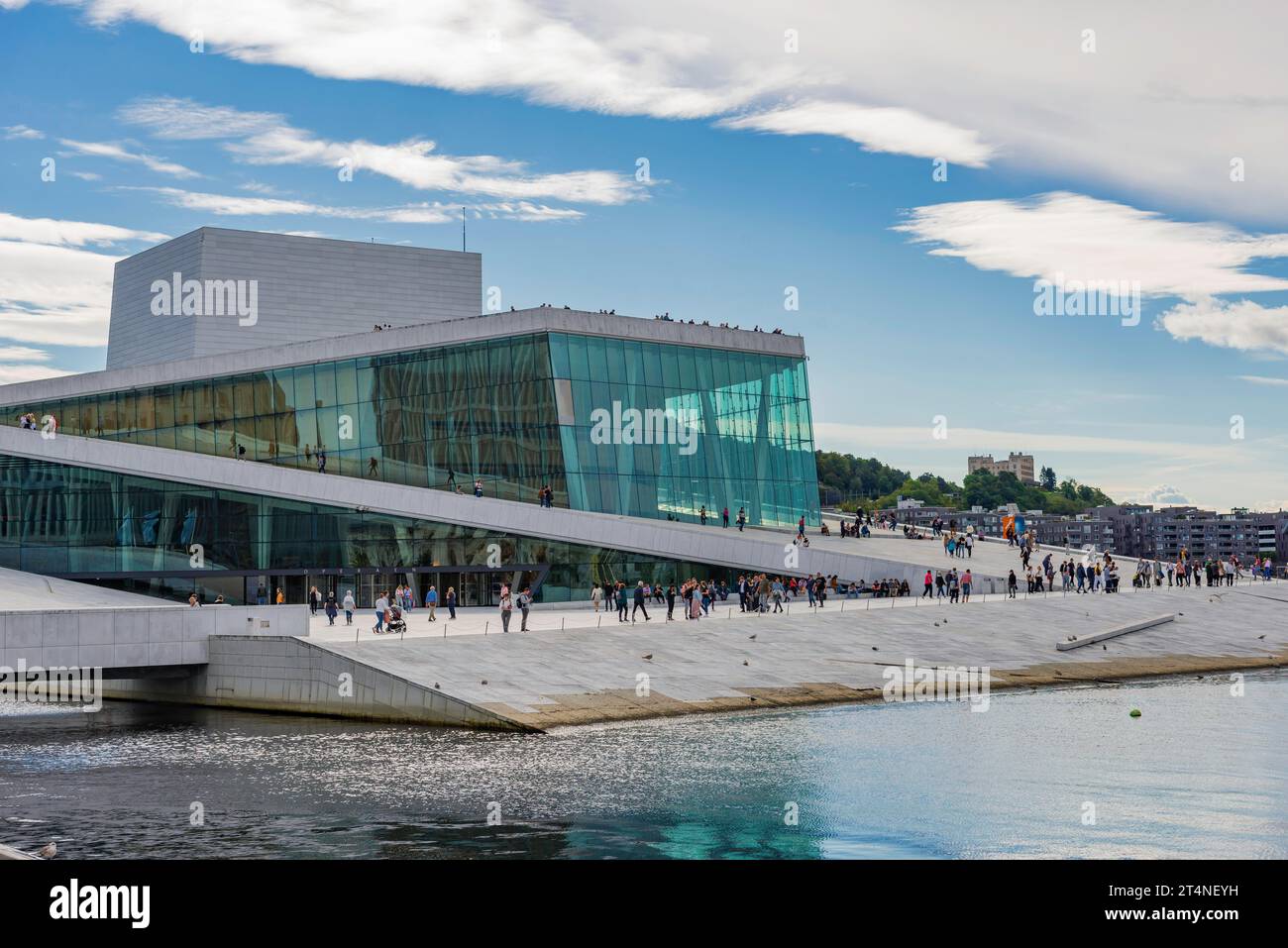Opera, Opera House, Architecture, Landmark in Oslo, Norway Stock Photo ...