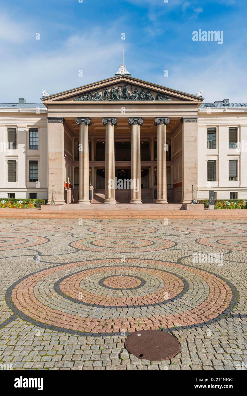 The University of Oslo, Norway Stock Photo - Alamy