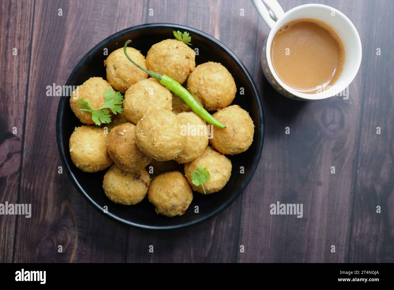 Dry Kachori is a deep fried crispy and crunchy balls of maida flour ...