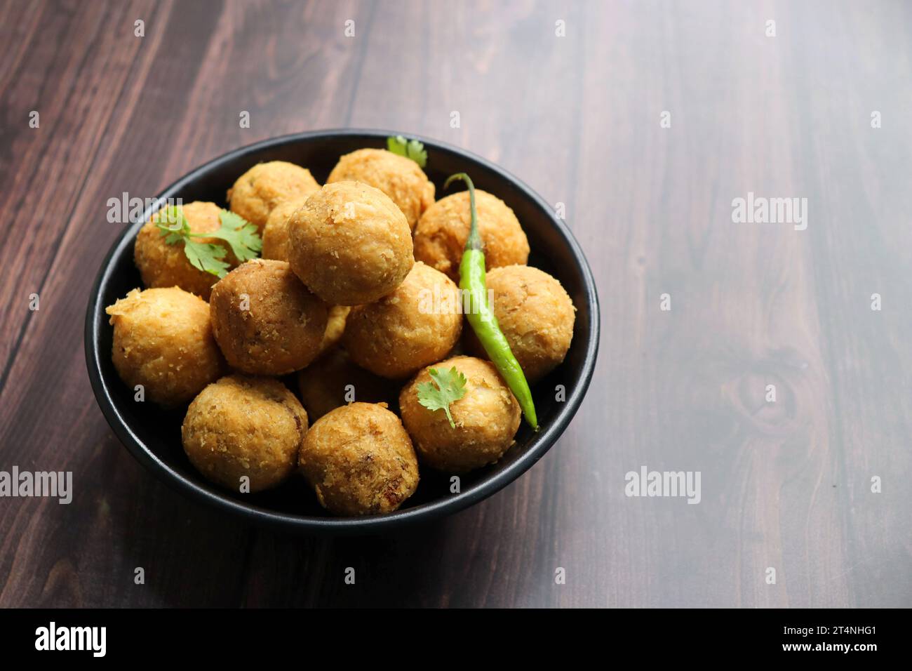 Dry Kachori is a deep fried crispy and crunchy balls of maida flour ...