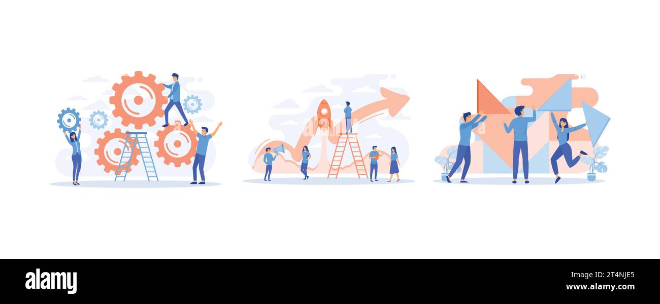 mechanism teamwork. Skill job cooperation coworker person. Group ...