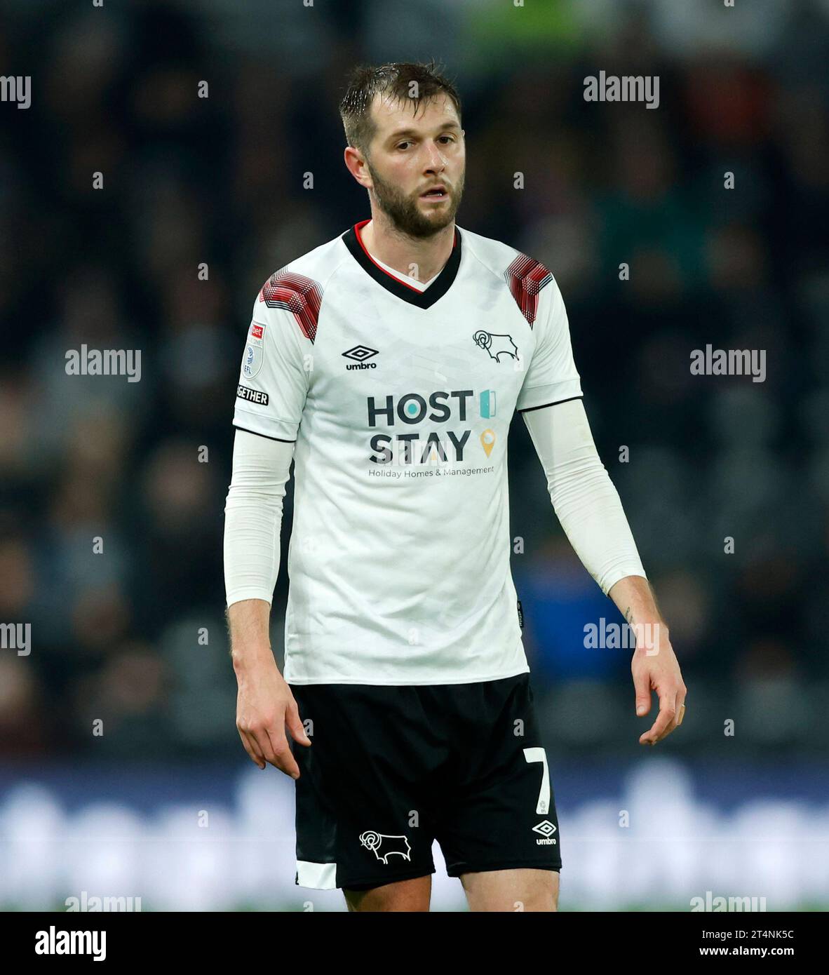 Derby County's Tom Barkhuizen during the Sky Bet League One match at ...