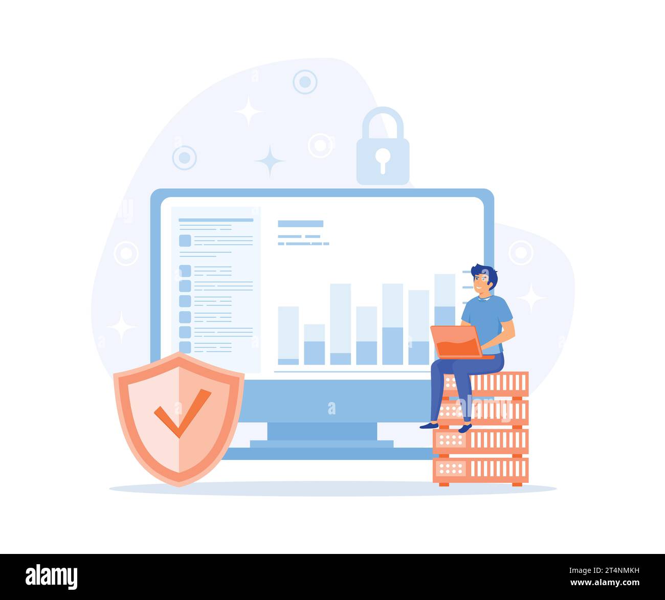 Database Security Phishing Hacker Attack Concept Hackers Stealing