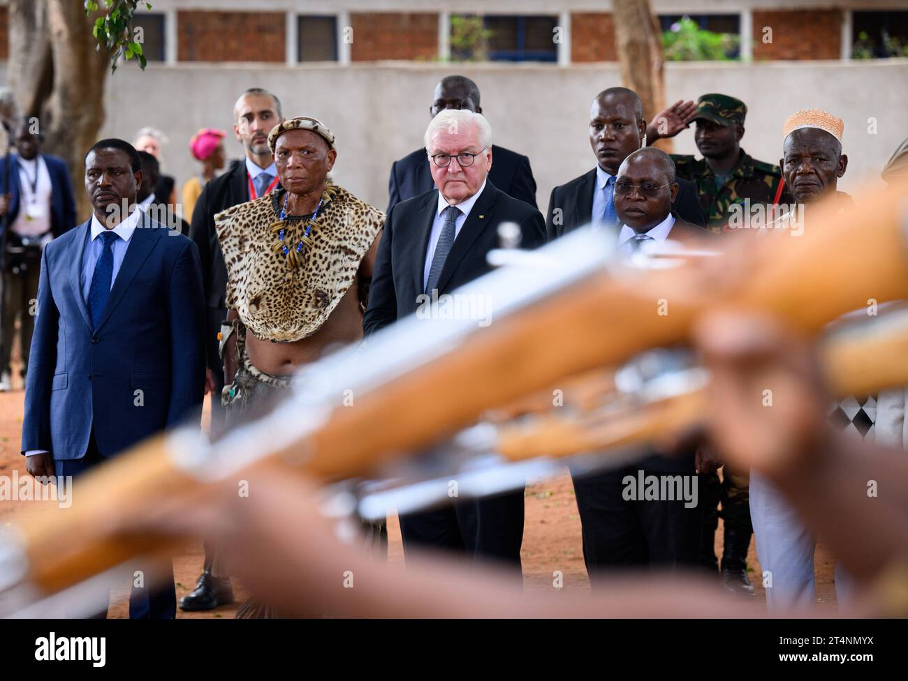 Songea, Tanzania. 01st Nov, 2023. German President Frank-Walter ...