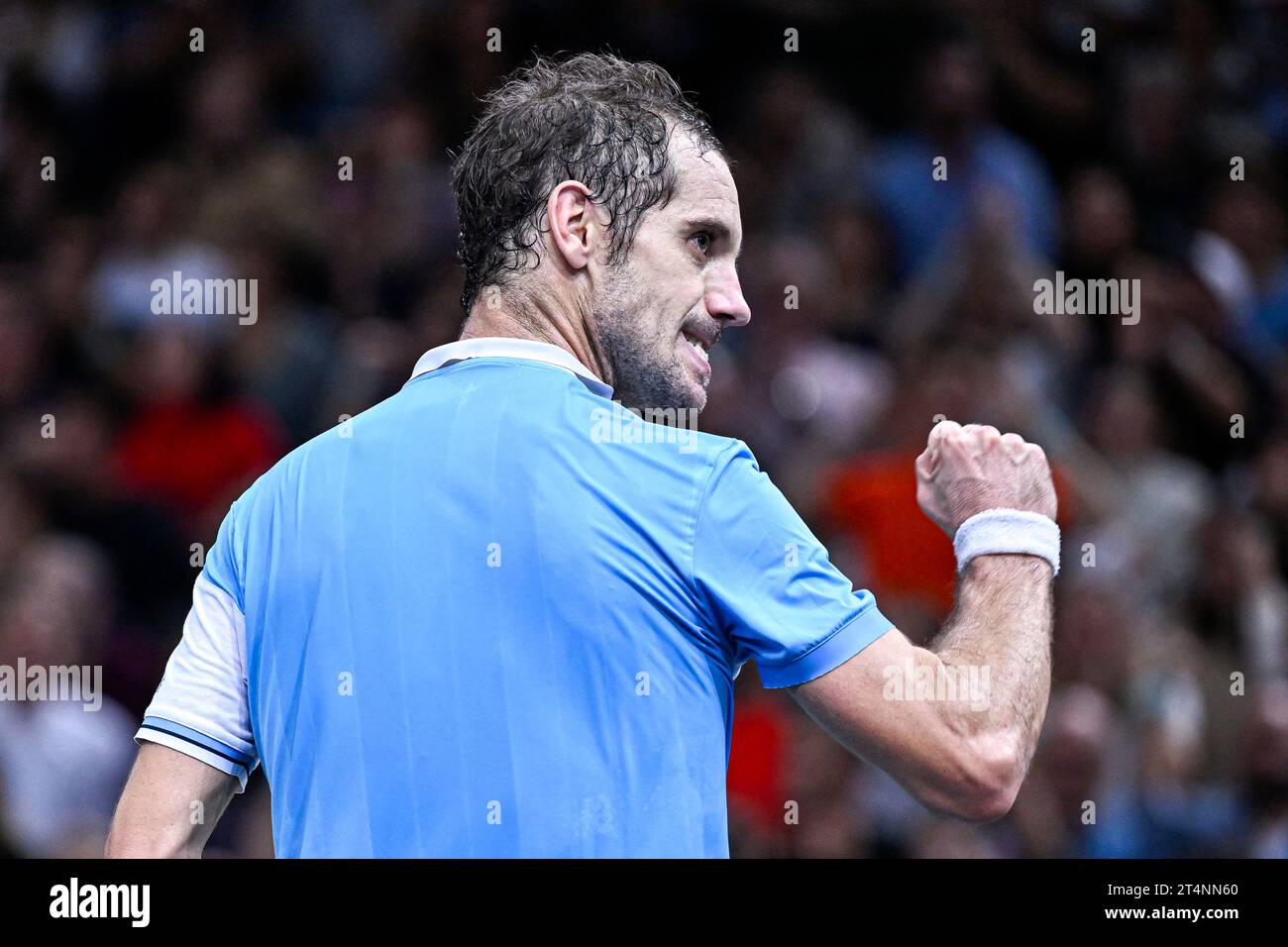 Richard Gasquet during the Rolex Paris Masters ATP Masters 1000 tennis ... Richard Gasquet during the Rolex Paris Masters ATP Masters 1000 tennis ...