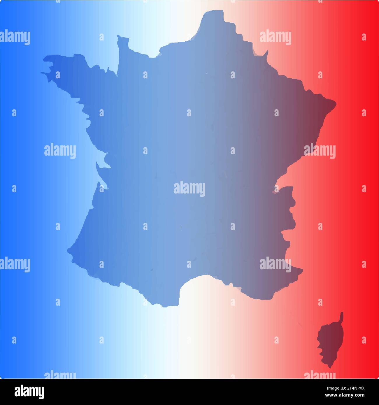 Red blue map hi-res stock photography and images - Alamy