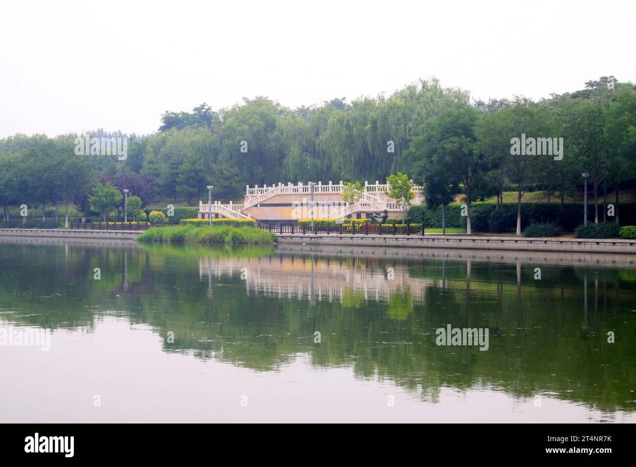 Park Building Landscape, China Stock Photo - Alamy