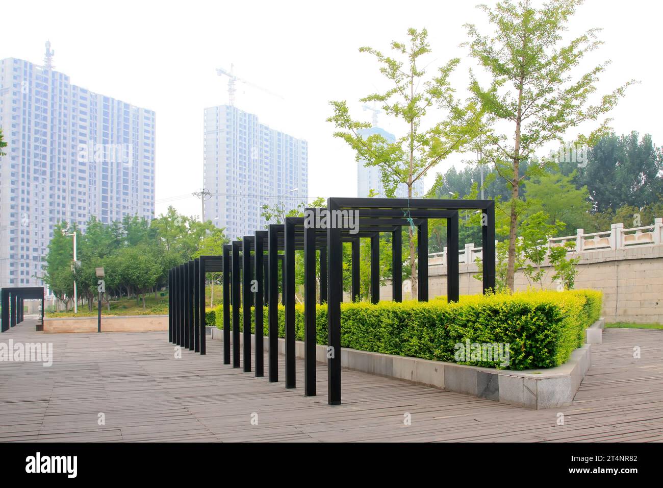 Park Building Landscape, China Stock Photo - Alamy
