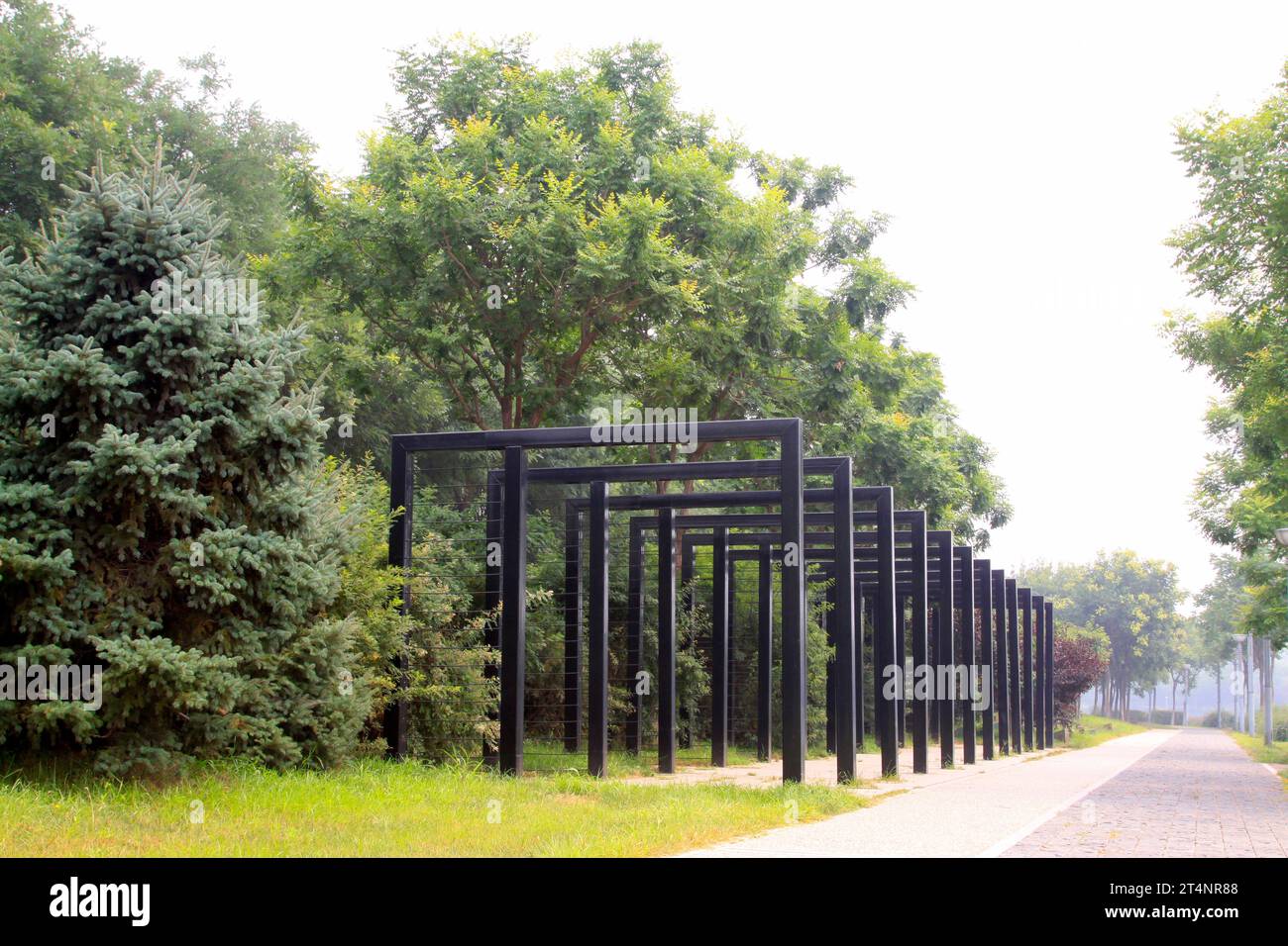 Park Building Landscape, China Stock Photo - Alamy
