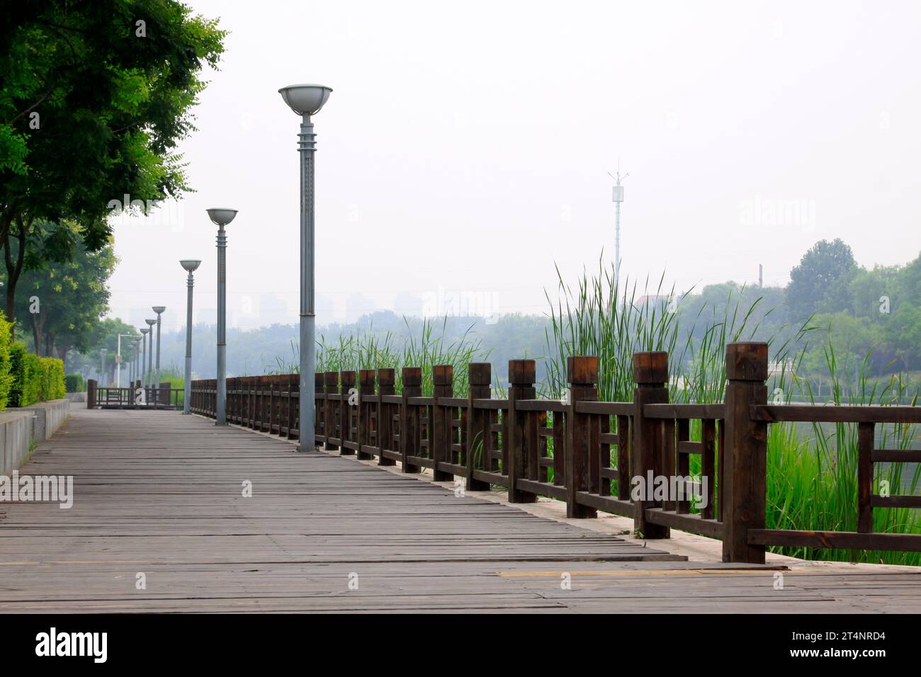 Park Building Landscape, China Stock Photo - Alamy