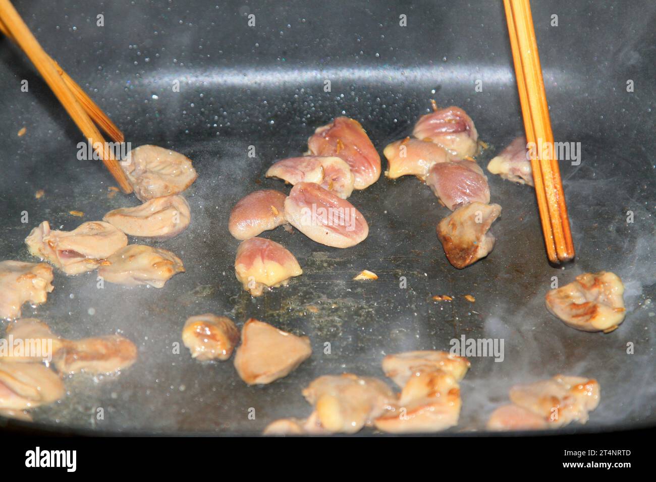 Chinese food, fried heart-shaped Stock Photo - Alamy