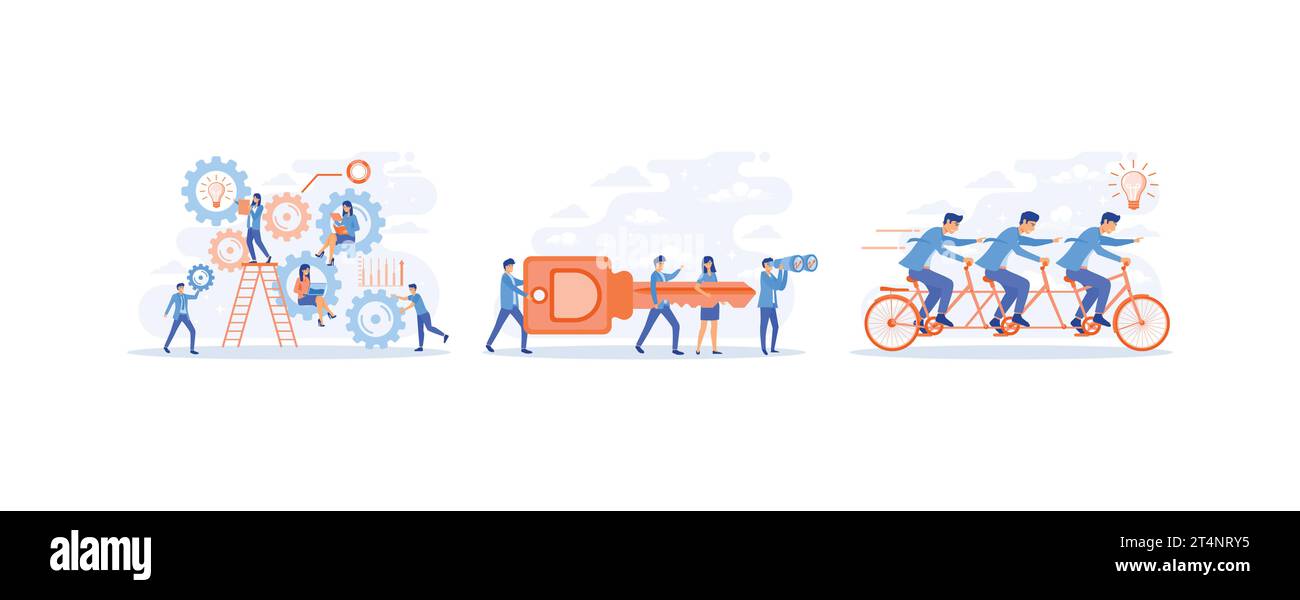 Business people working together in team, Businessman and entrepreneur ...