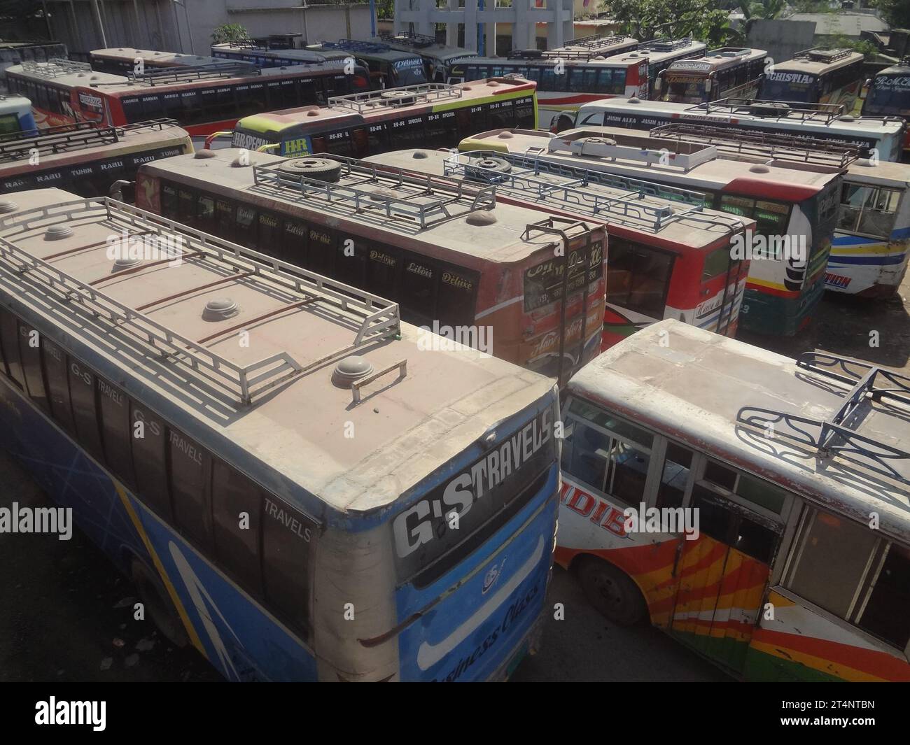 Inter district bus terminal hi-res stock photography and images - Alamy