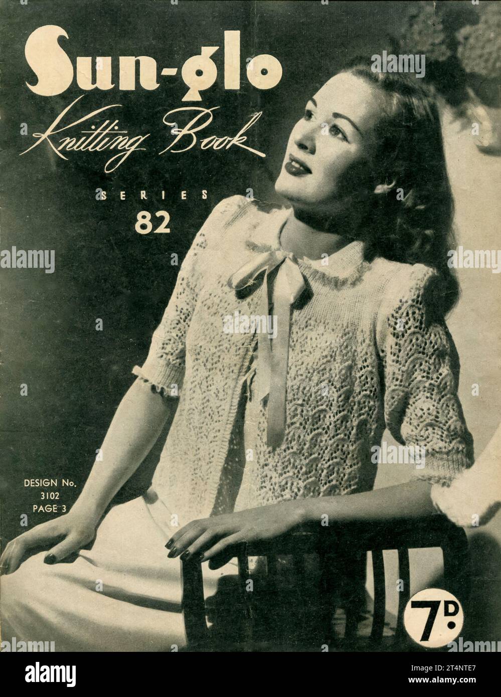 A historical 1940's Australian knitting pattern book, Series 82 of the ...