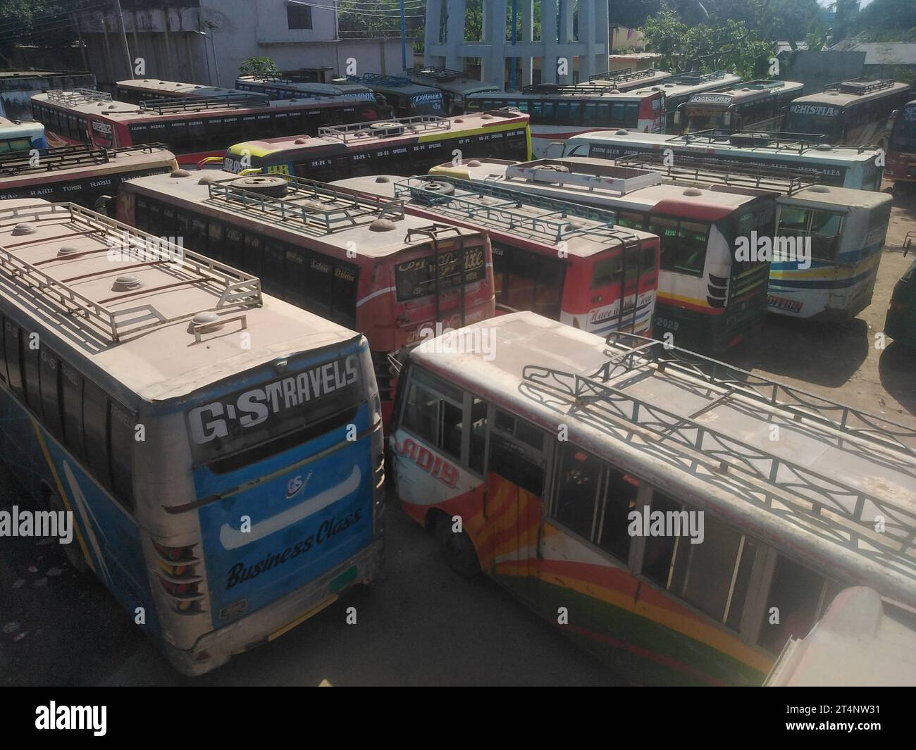 Inter district bus terminal hi-res stock photography and images - Alamy