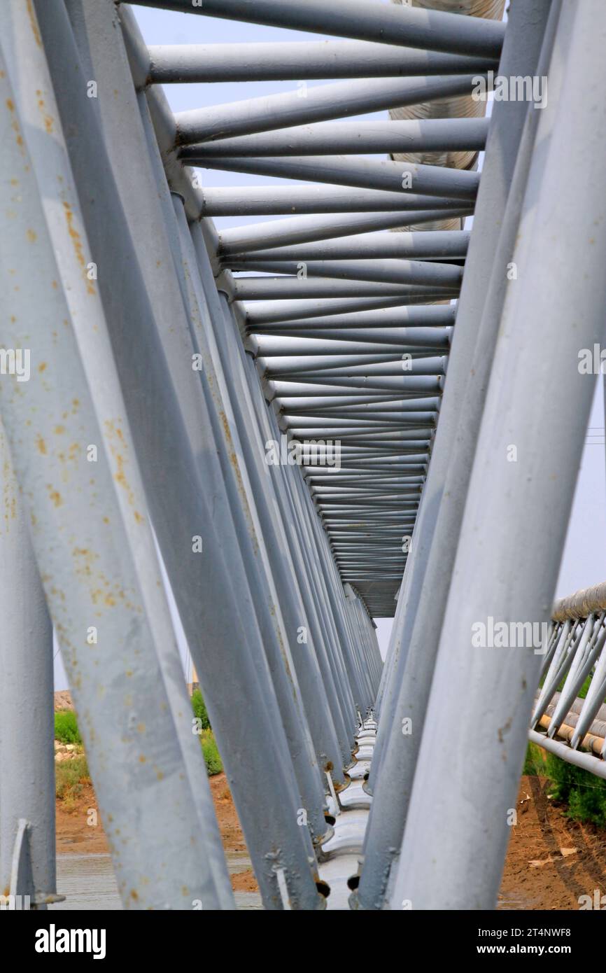metal framework, closeup of photo Stock Photo - Alamy