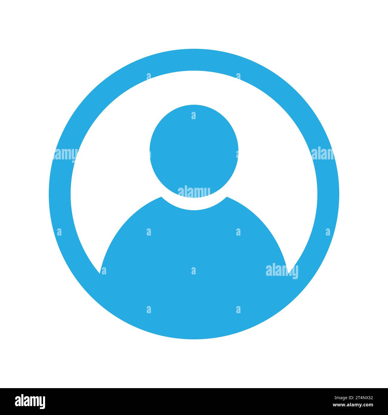 Blue sign admin symbol icon hi-res stock photography and images - Alamy