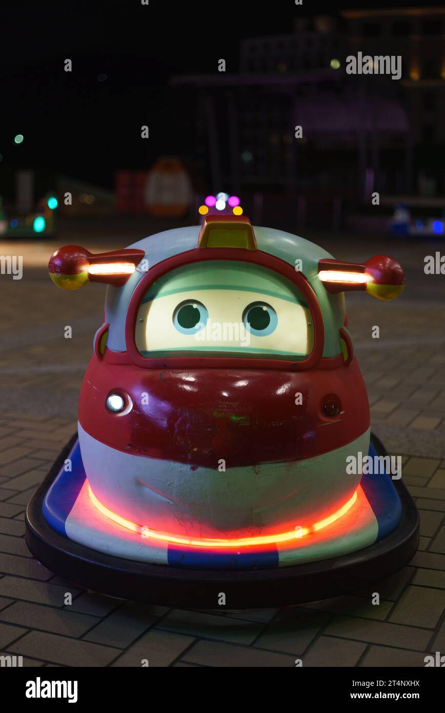 Carnival kids buggy push car Stock Photo - Alamy