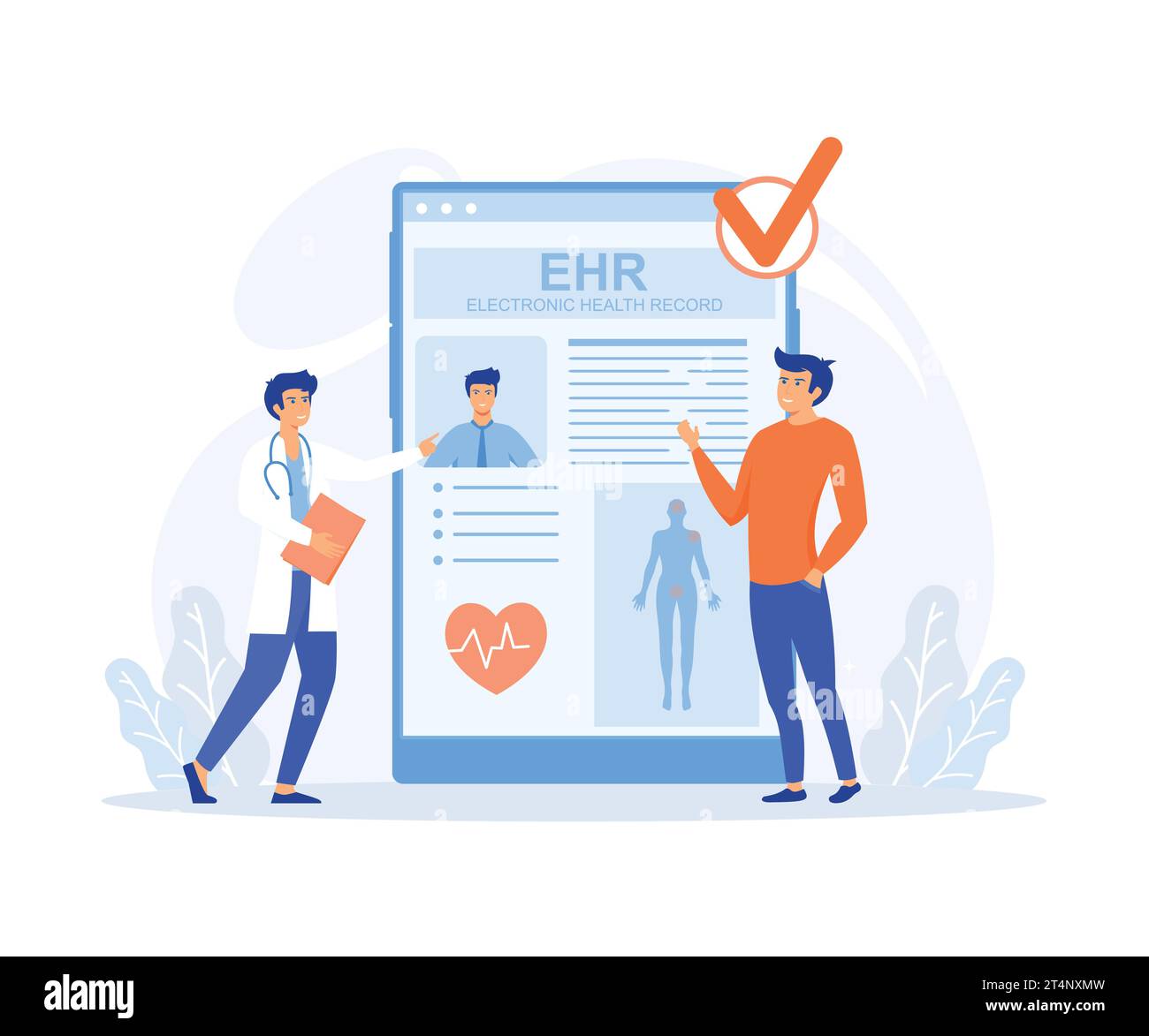 Young man reading profile Stock Vector Images - Alamy