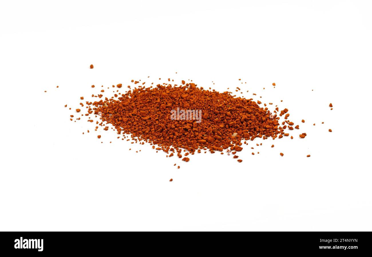 Ochre clay powder and mud Cut Out Stock Images & Pictures - Alamy
