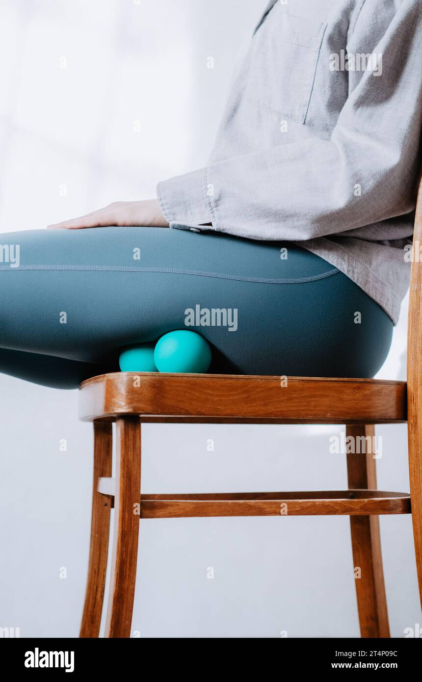 Massage chair woman hi-res stock photography and images - Alamy