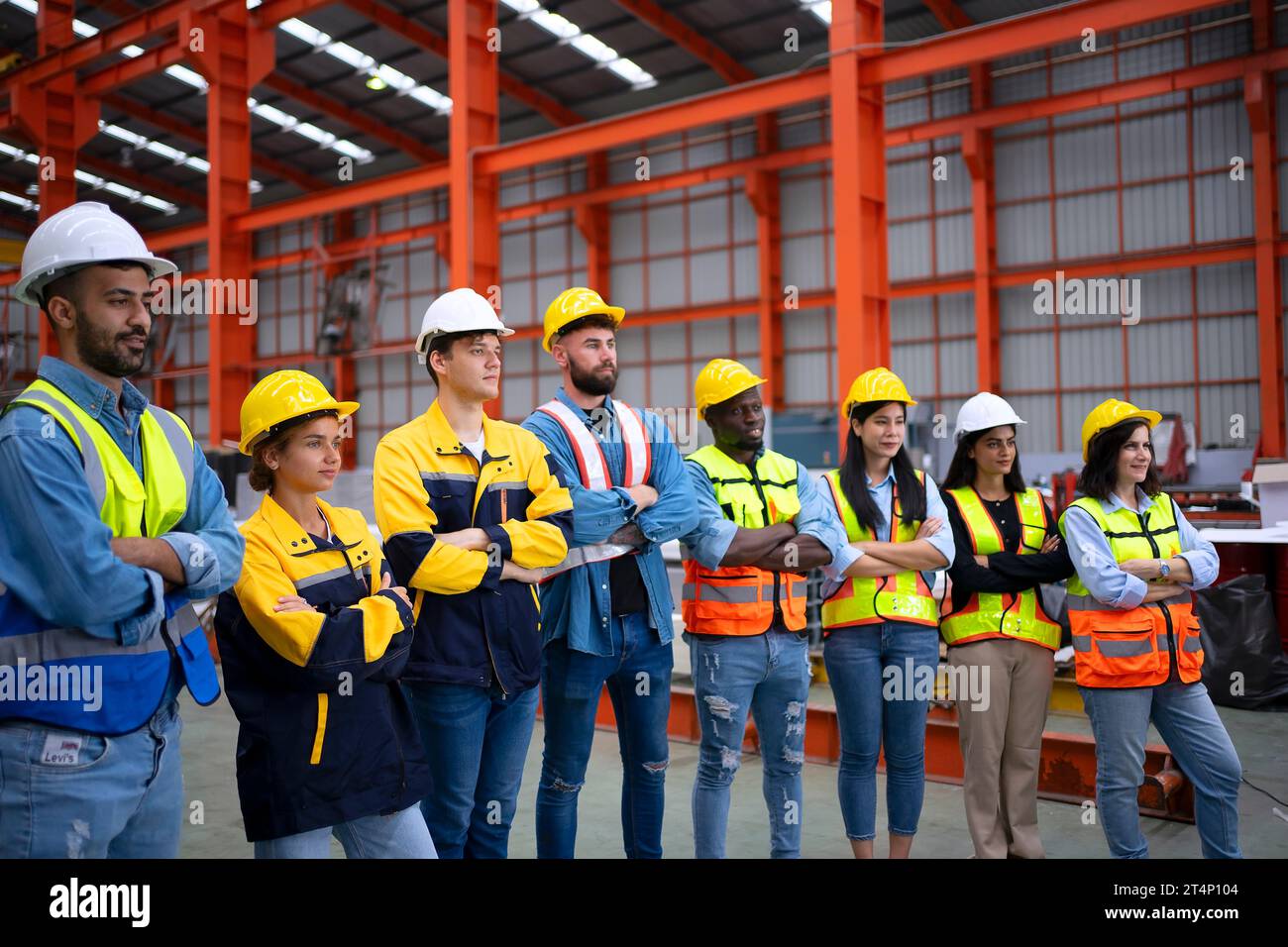 Blue collar worker work at metal sheet factory. Blue collar worker and ... Blue collar worker work at metal sheet factory. Blue collar worker and ...