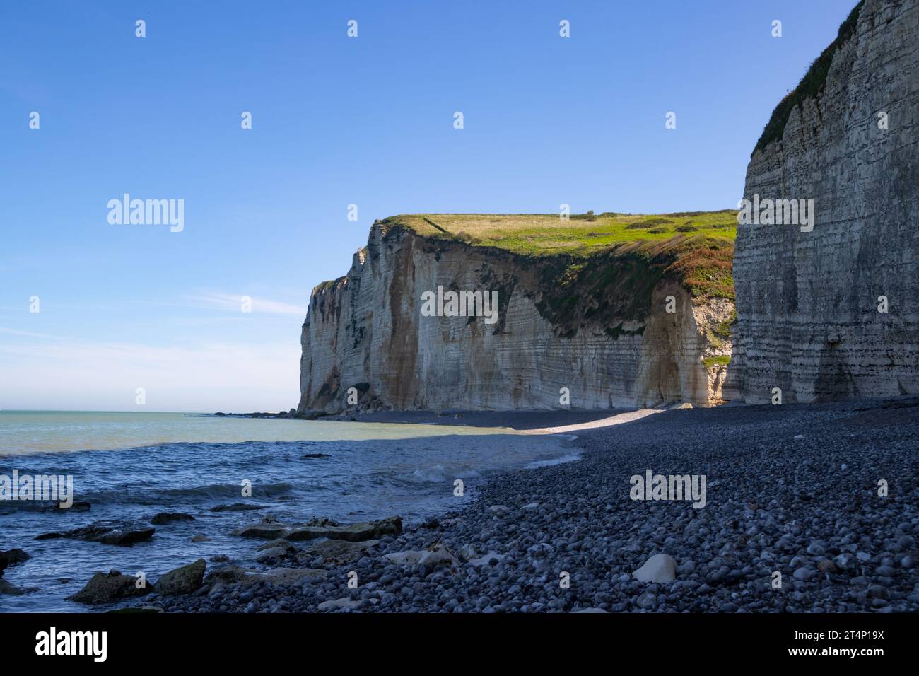 Beach in fecamp normandy hi-res stock photography and images - Alamy