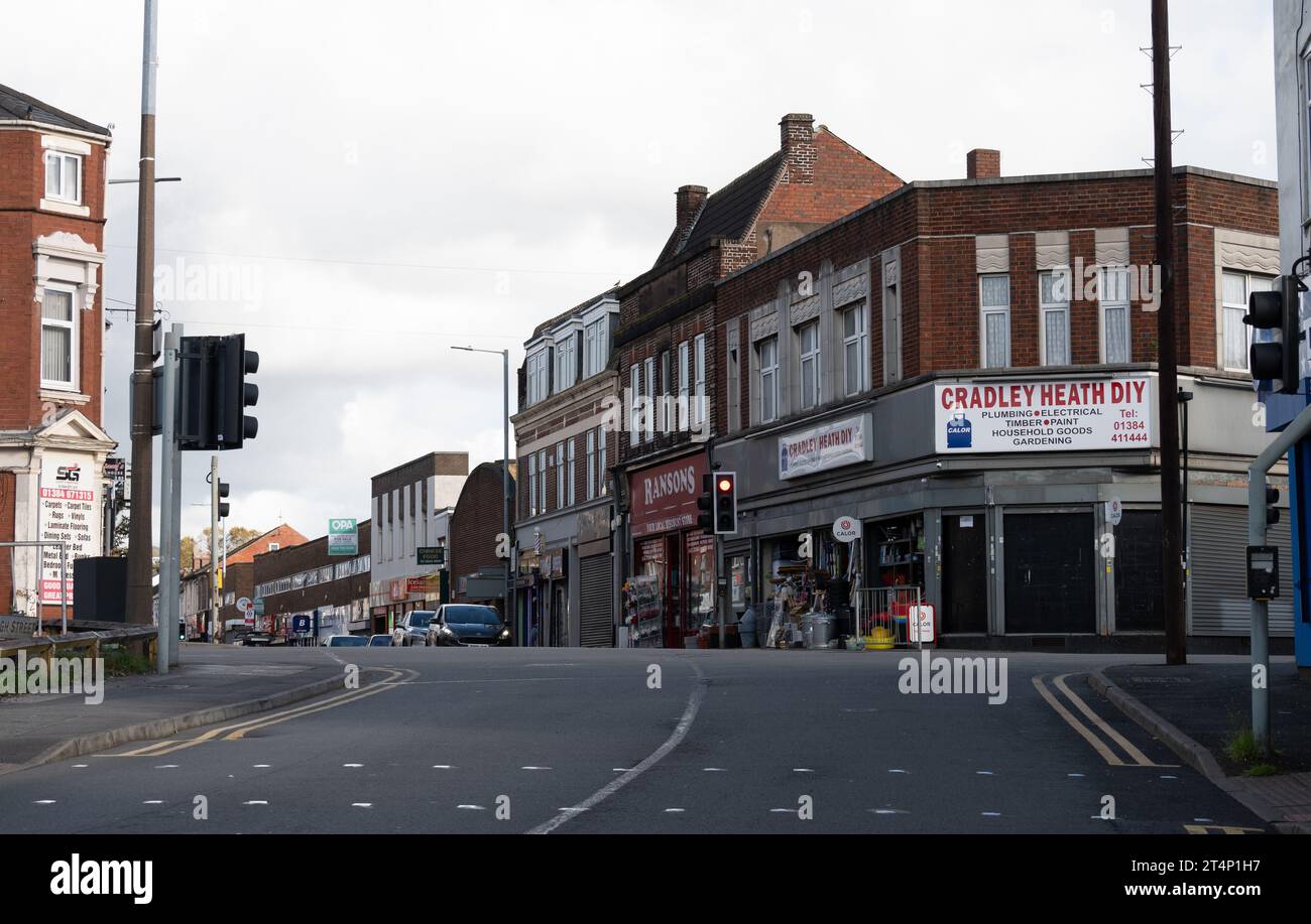 High Street, Cradley Heath, West Midlands, England, UK Stock Photo - Alamy