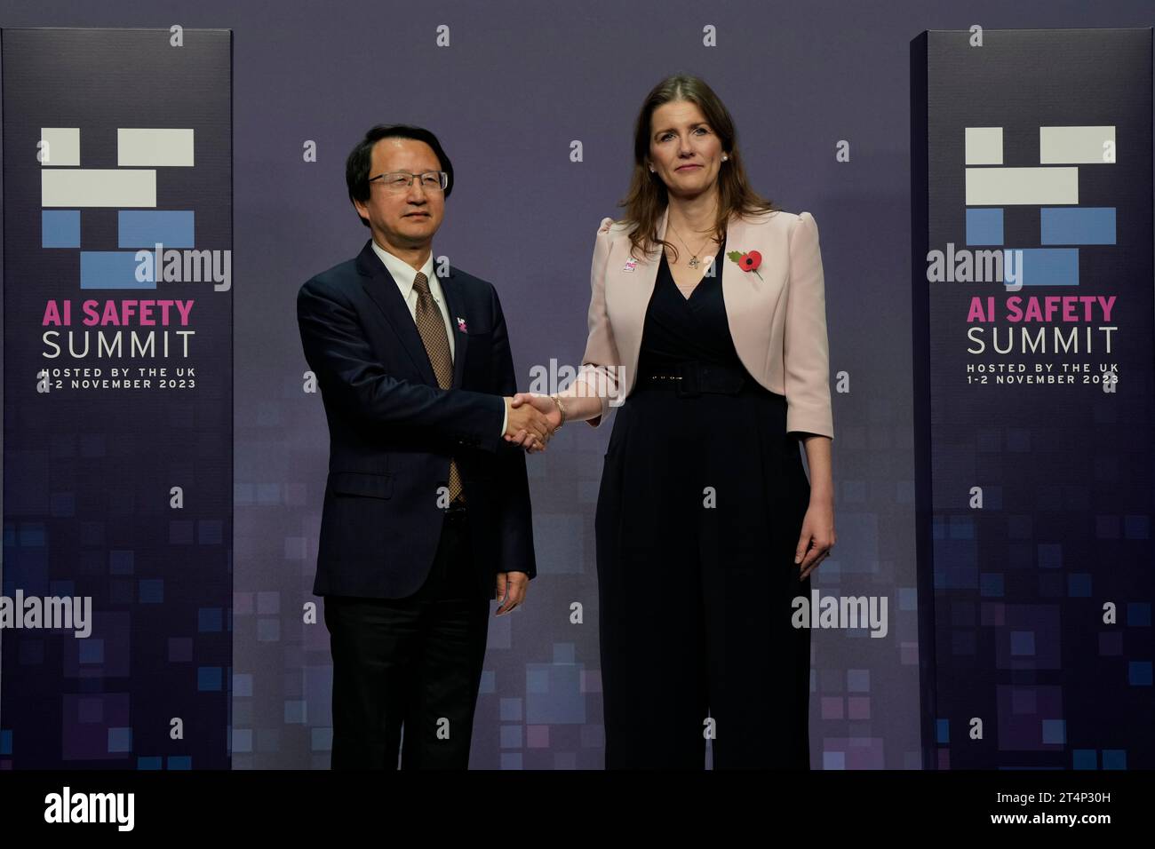 Britain's Michelle Donelan, Secretary of State for Science, Innovation ...