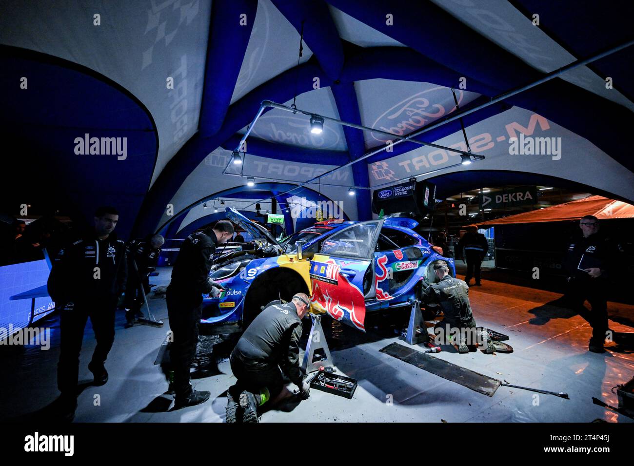 Puma rally1 hybrid service park hi-res stock photography and images - Alamy