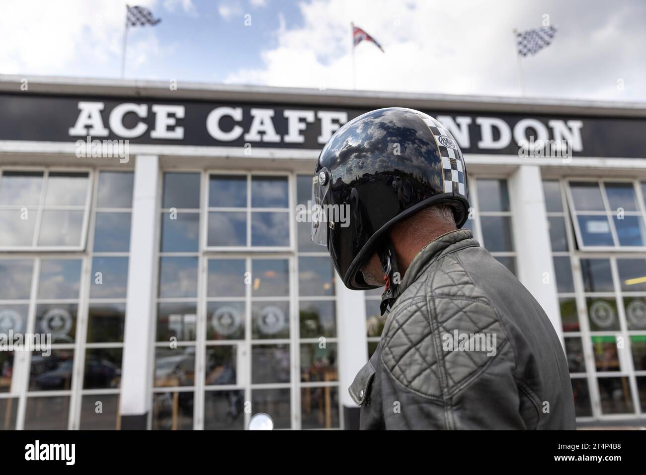 Ace Cafe in North London, UK Stock Photo - Alamy