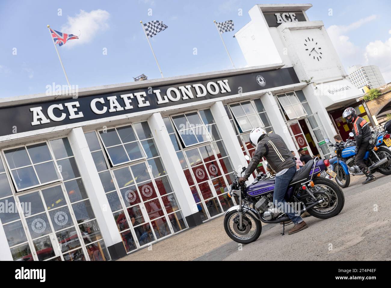 Ace Cafe in North London, UK Stock Photo - Alamy