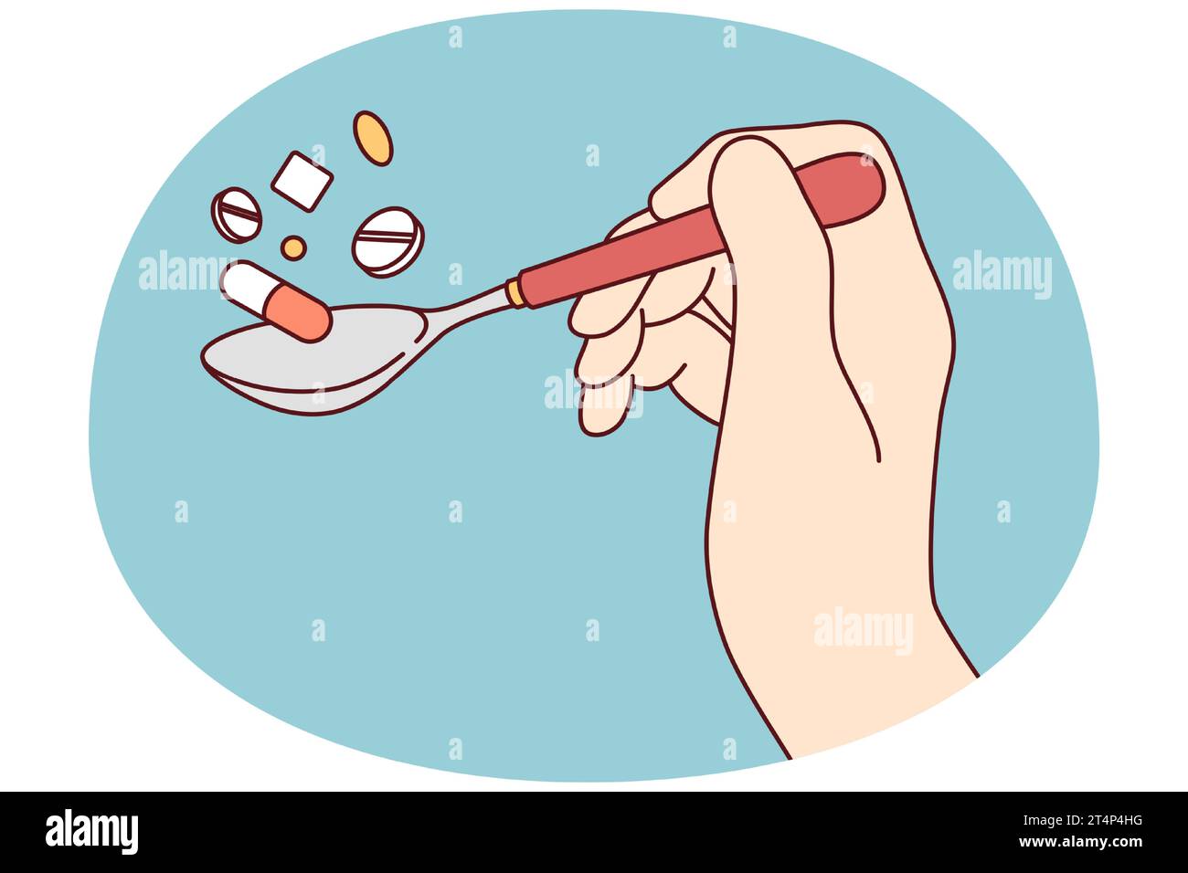 Drawing up drugs Stock Vector Images - Alamy