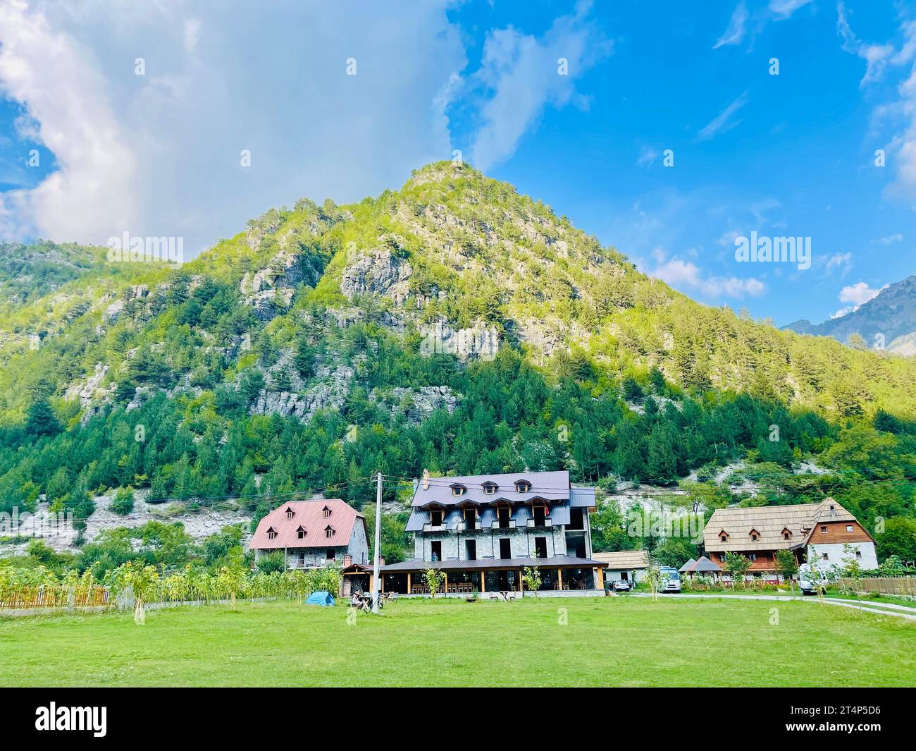 Beautiful guest house in the valley of Theth national park, Albania ...