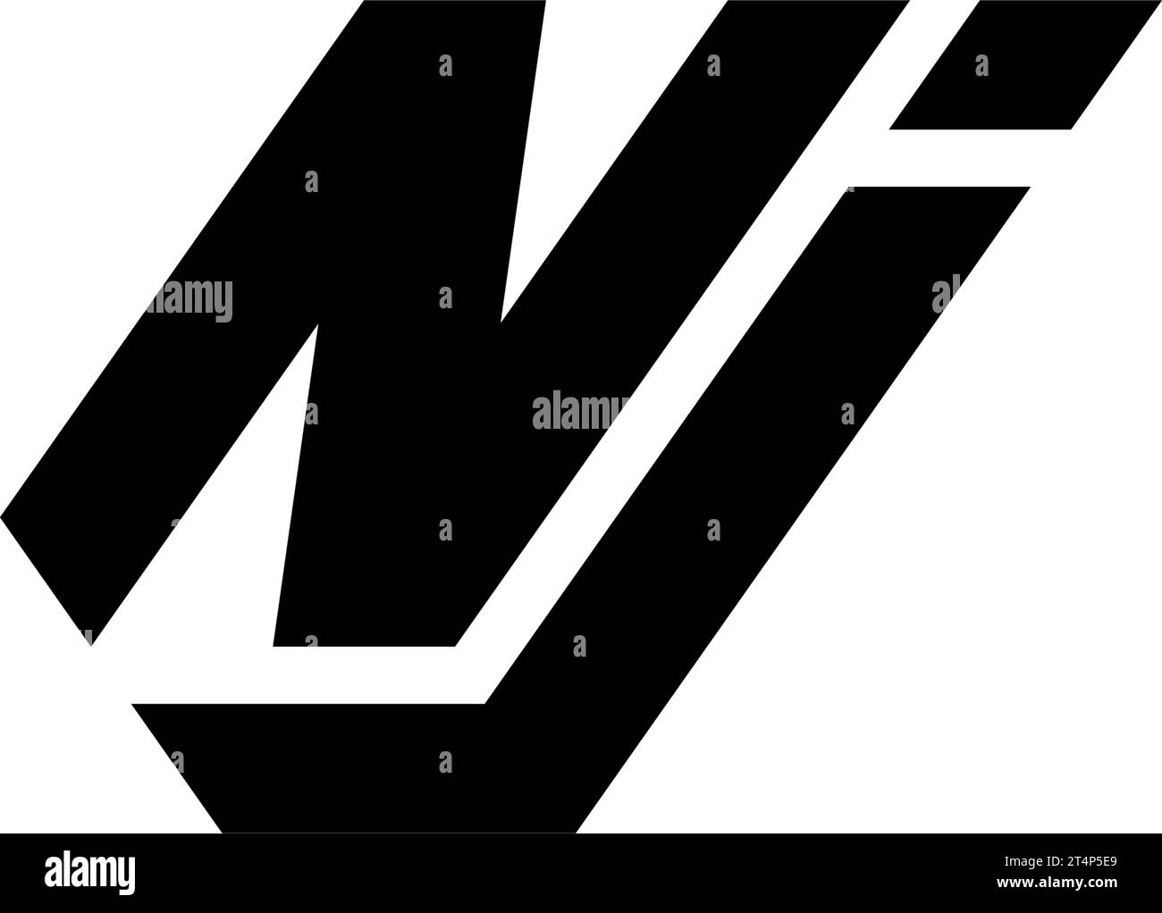 Nj logo, Nj Monogram, Initial Nj Logo, Letter Nj logo, Icon, Vector ...