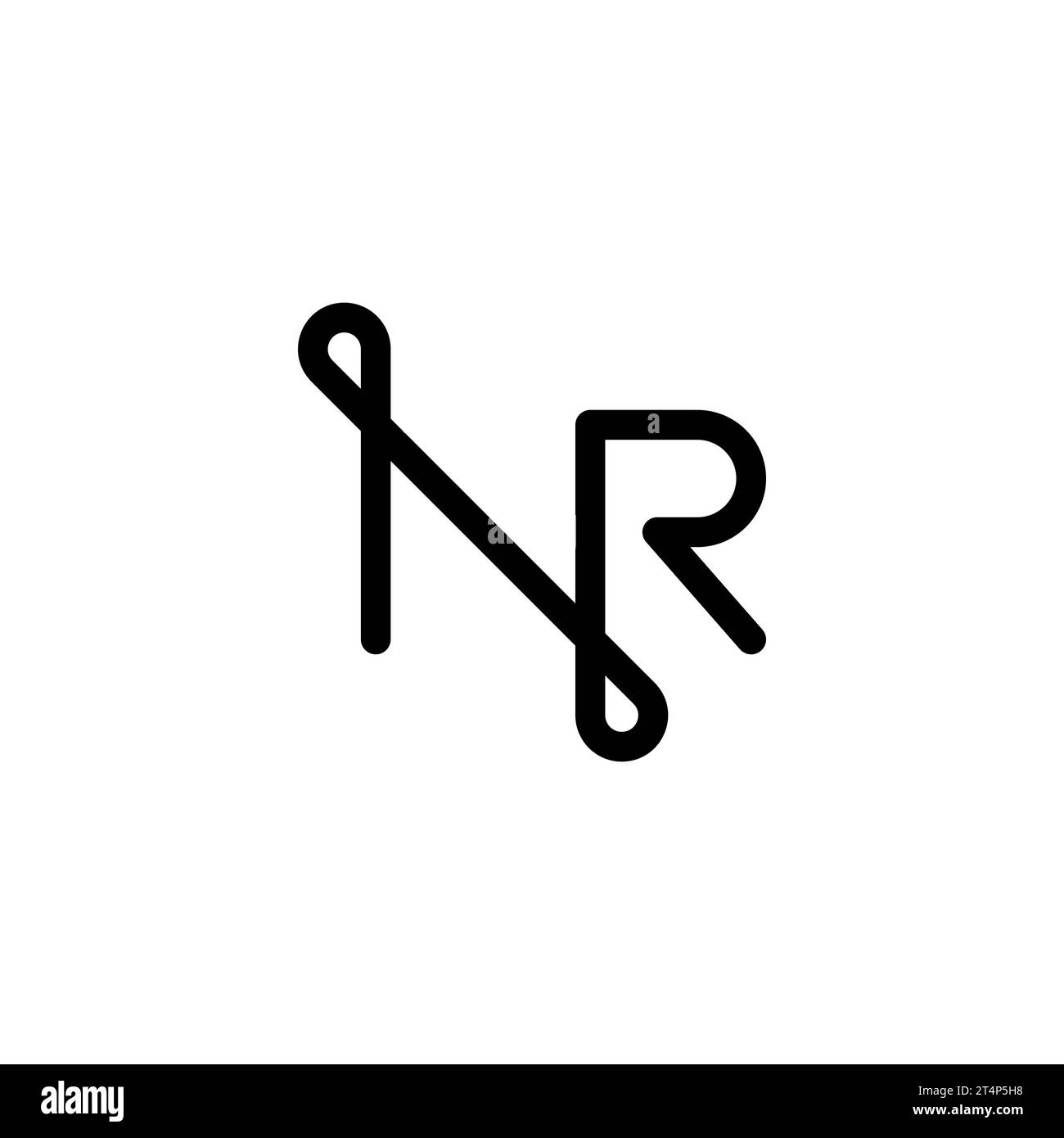 NR logo, NR Monogram, Initial NR Logo, Letter NR logo, Icon, Vector Stock Vector Image & Art - Alamy