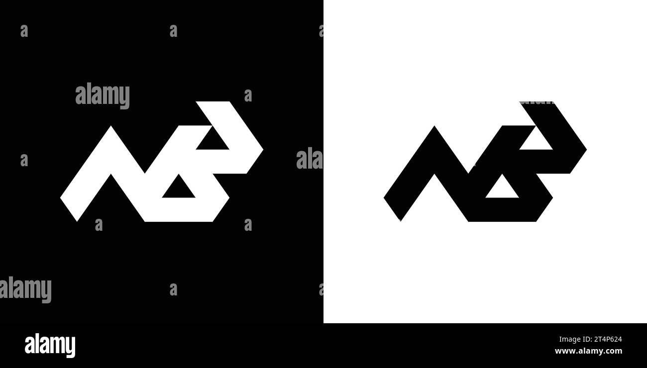 NB logo, NB Monogram, Initial NB Logo, Letter NB logo, Icon, Vector ...