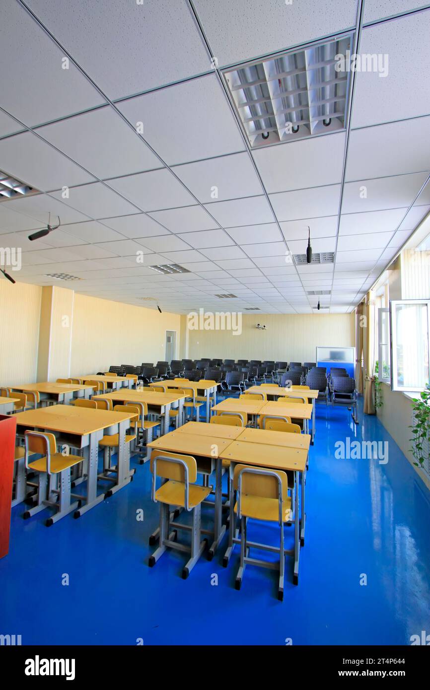 Classroom chairs china hi-res stock photography and images - Alamy