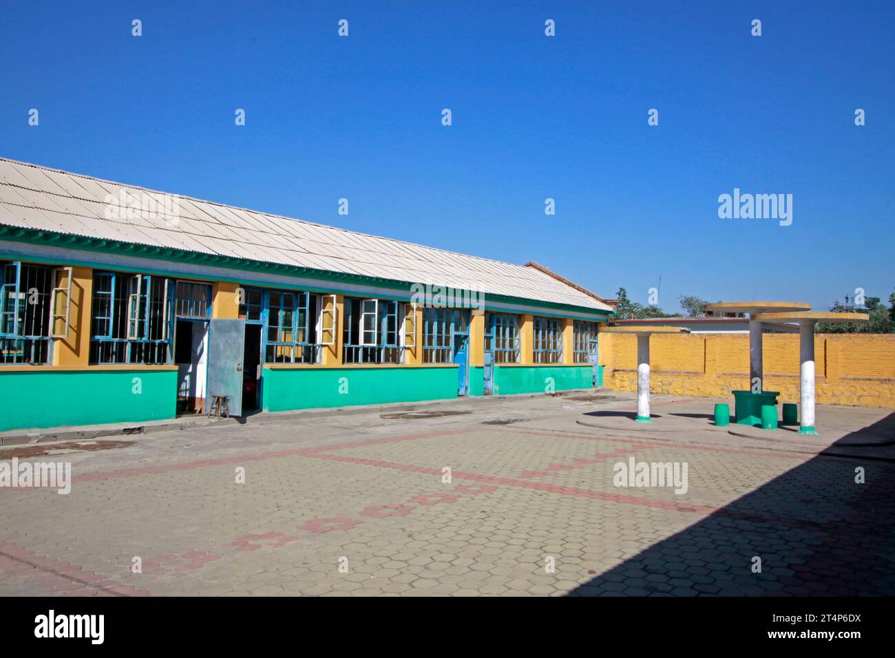 School buildings in rural areas, China Stock Photo - Alamy