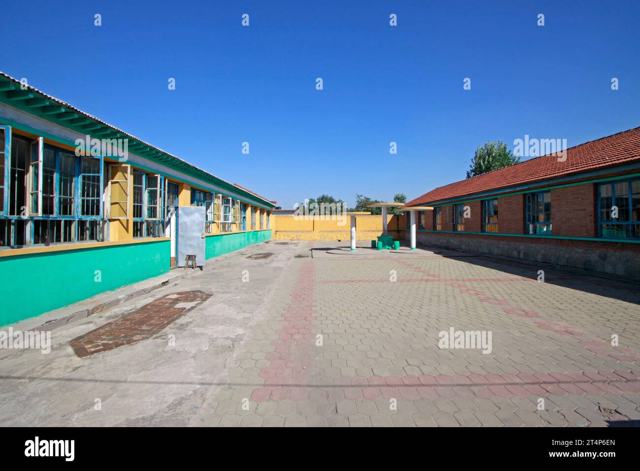 School buildings in rural areas, China Stock Photo - Alamy
