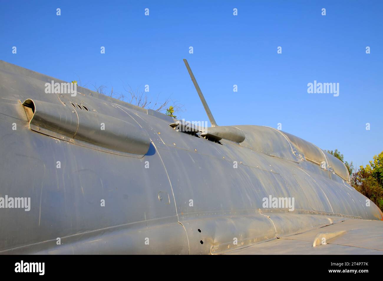 Chinese air retired fighter jets in a park Stock Photo - Alamy