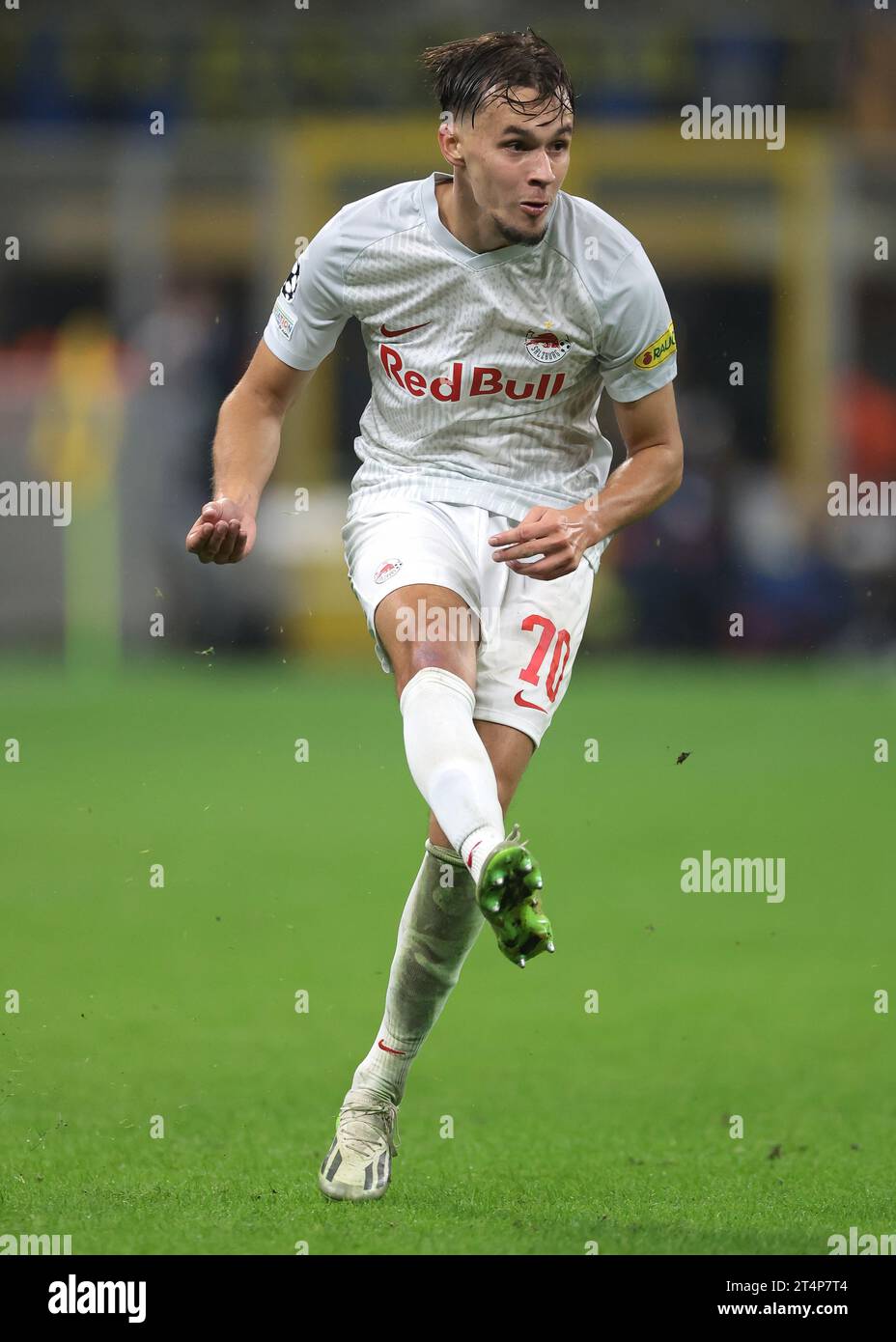 Milan, Italy, 24th October 2023. Amar Dedic of FC Salzburg during the ...