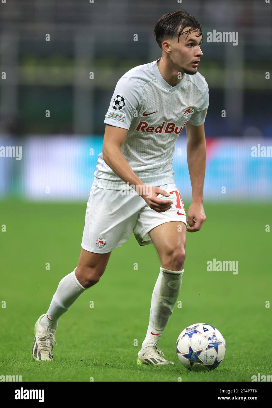Milan, Italy, 24th October 2023. Amar Dedic of FC Salzburg during the ...