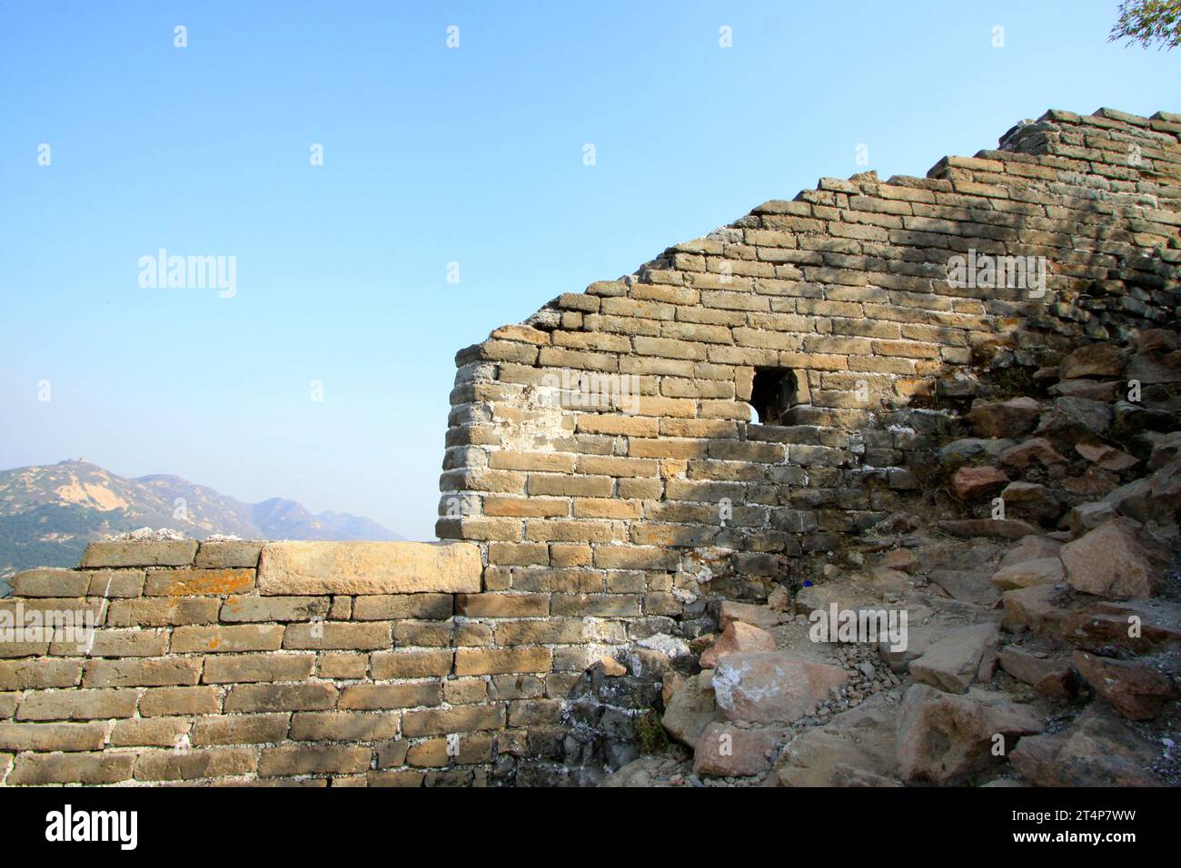 Closeup great wall china hi-res stock photography and images - Alamy